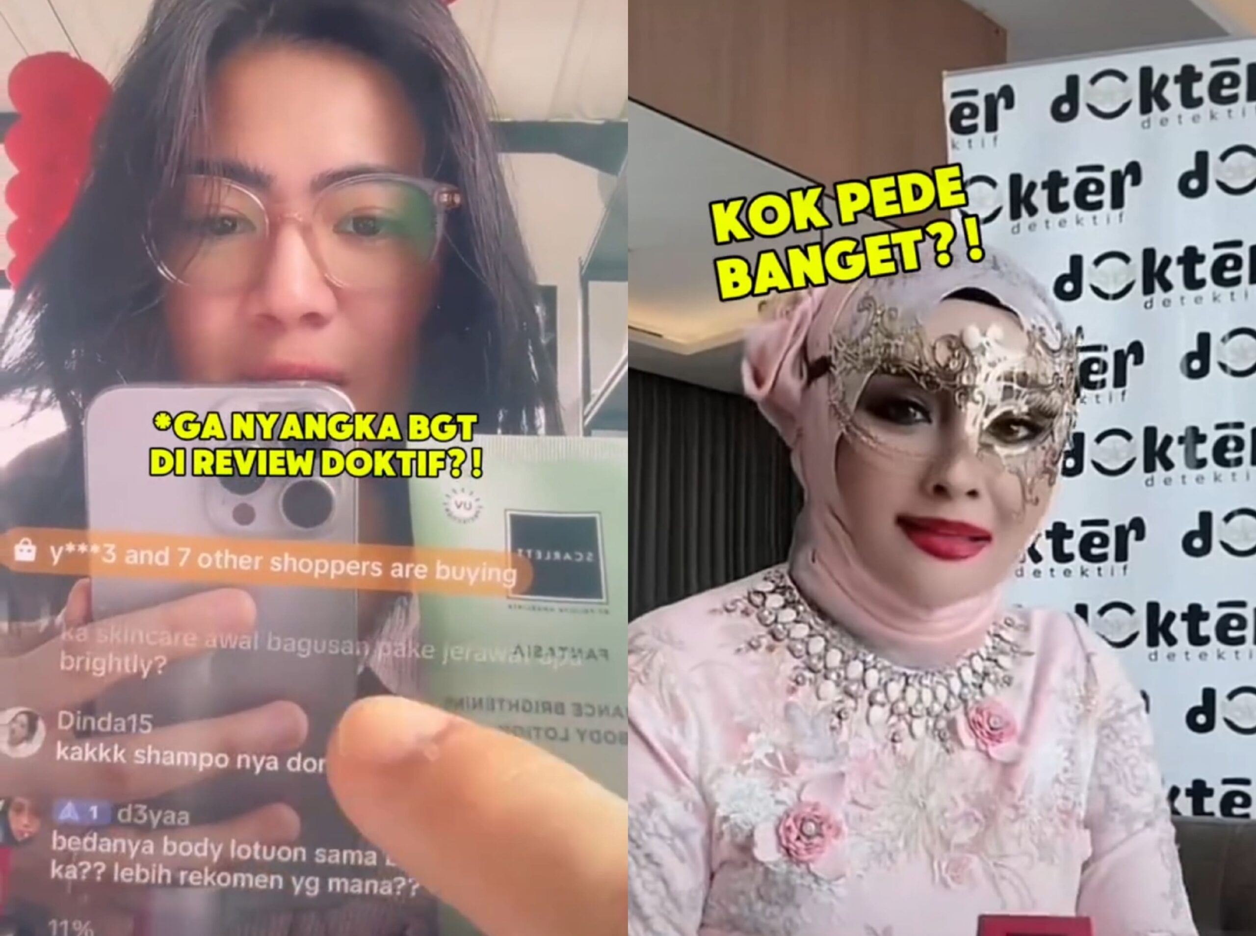 Doktif Review Produk Scarlett, Felicya Angelista Deg Degan Banget ...